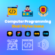 80 Computer Programming Icons - Dual Style, Icons | GraphicRiver